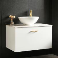 Kommod | Med tvättställ i svart design | Nimbus | Outl1