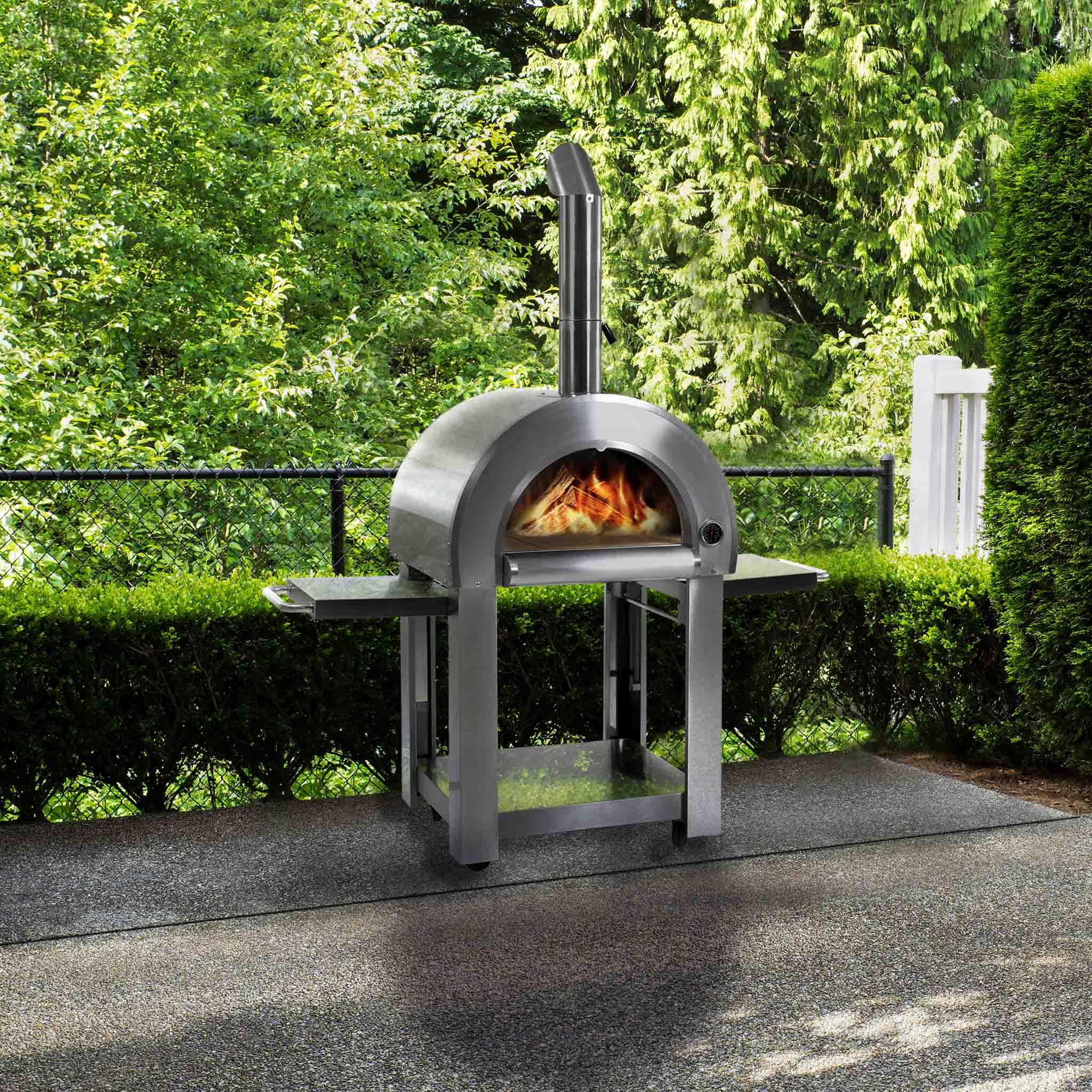 Vedeldad pizzaugn för hemmabruk | Milano | Köp på Outl1