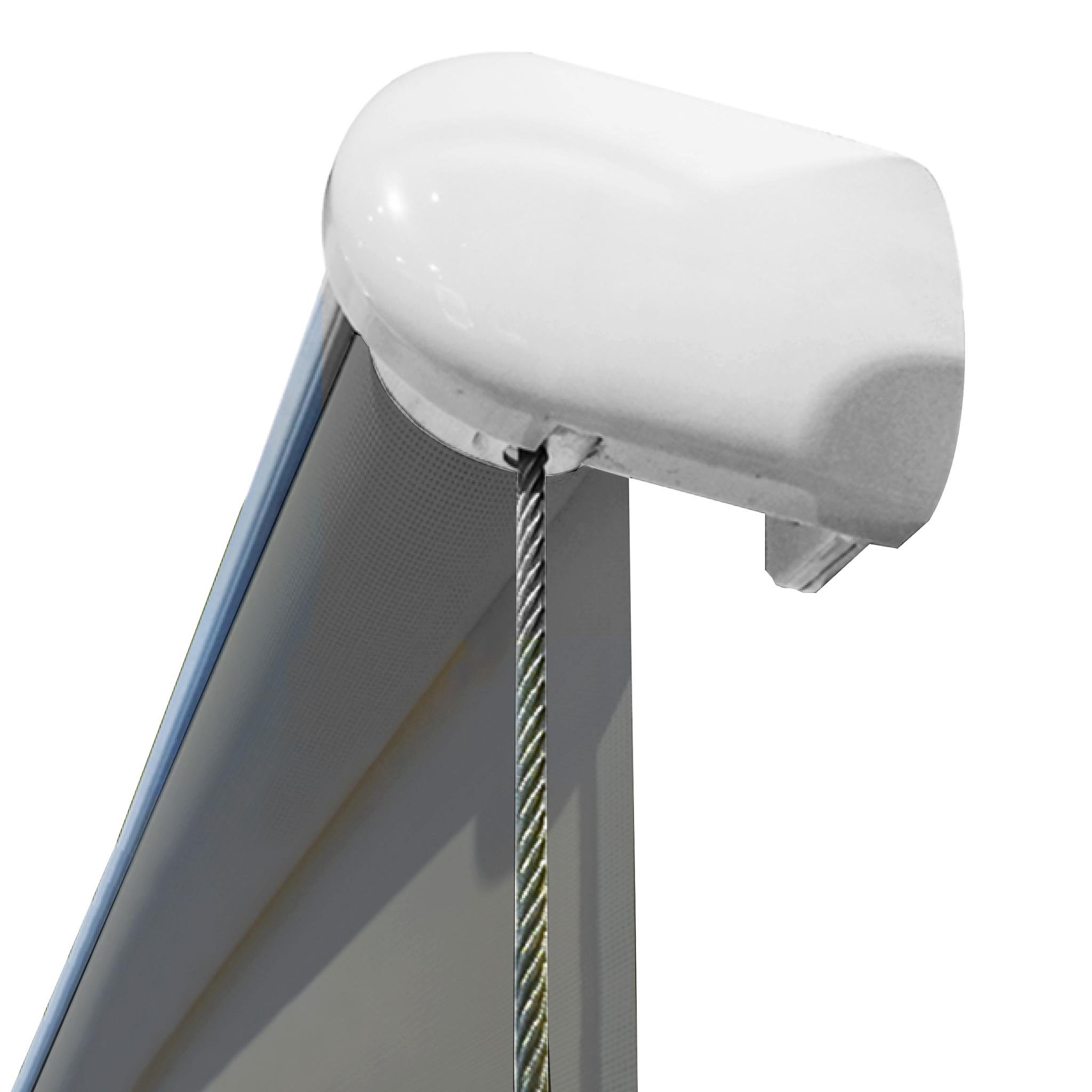 Balkongmarkis med motor 4x2,5m | Trådlös fjärrkontroll | Metalcraft