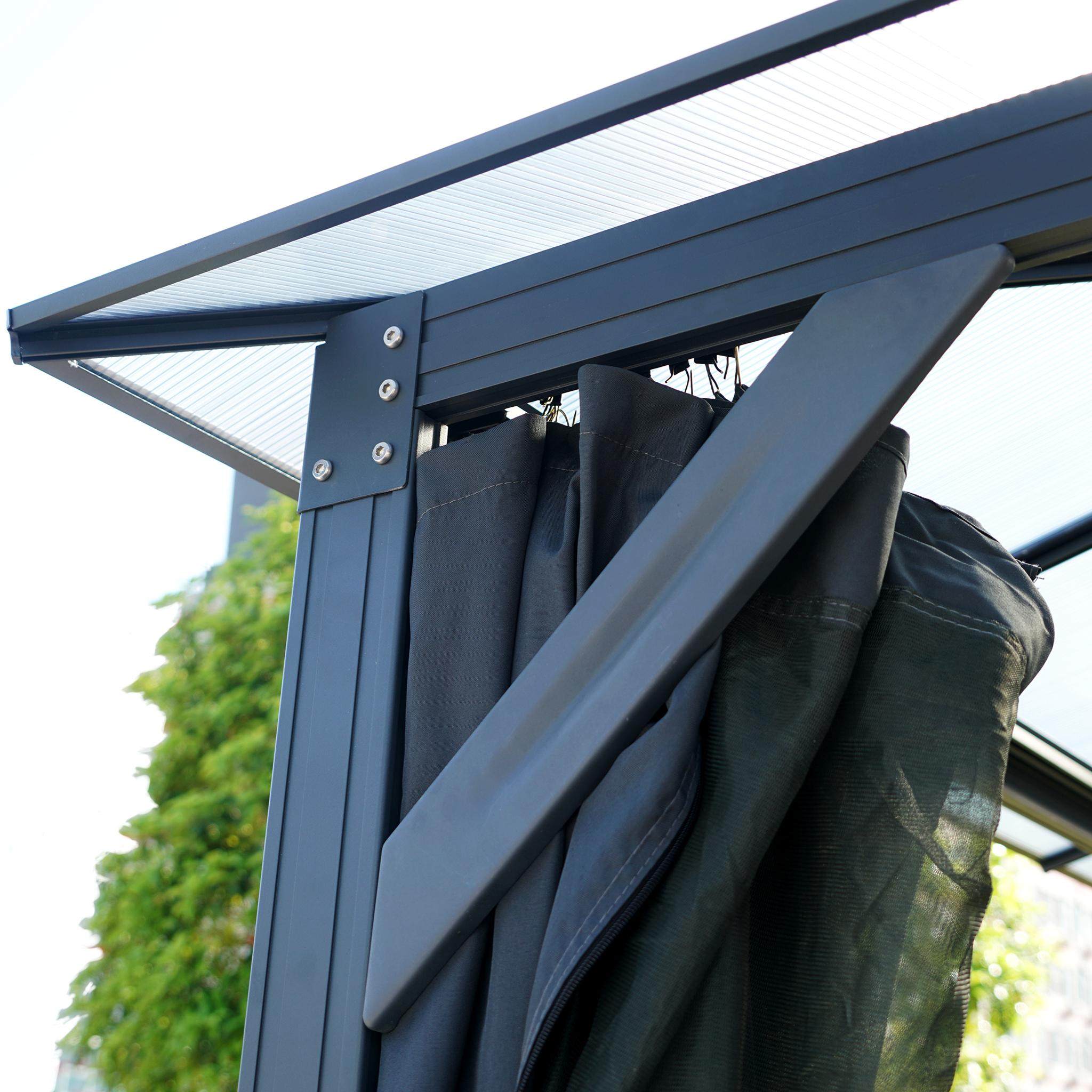 Premium paviljong 3x3m med tak i kanalplast | Köp hos Outl1