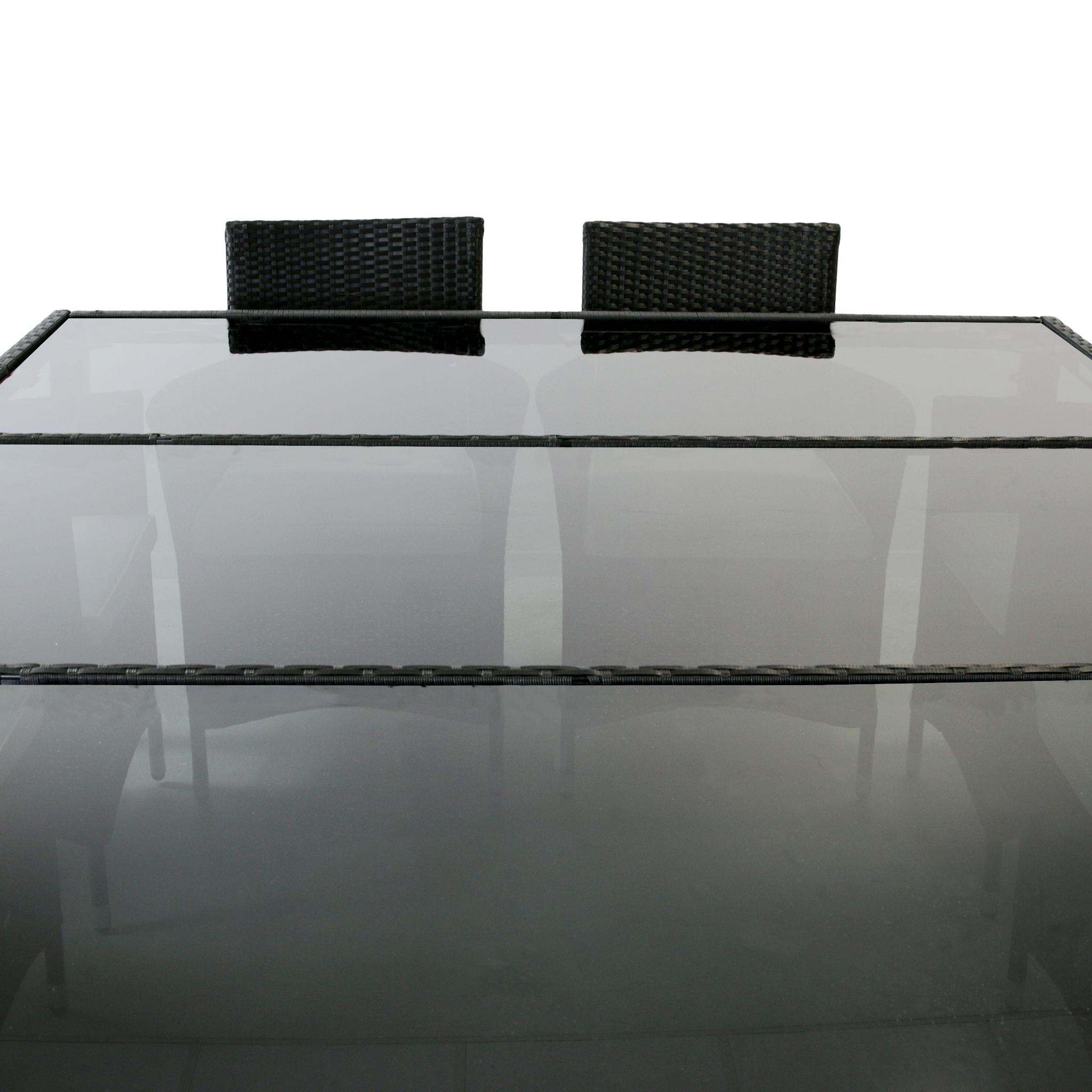 Stor matgrupp utemöbler 220x160cm | 10 stolar | Lyfco Särö | Outl1