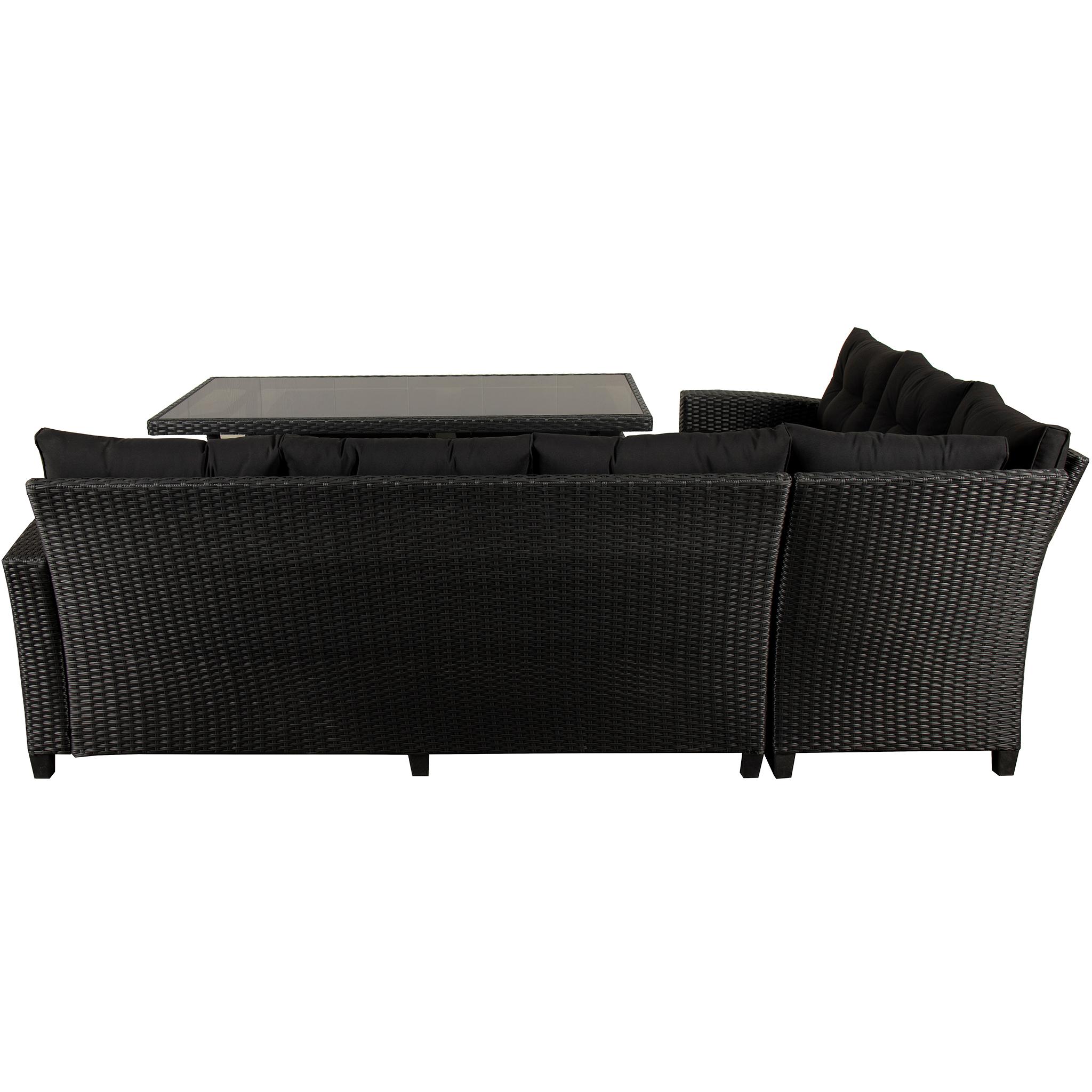 Exklusiv loungegrupp | Konstrotting | Tanumshede - Svart | Outl1