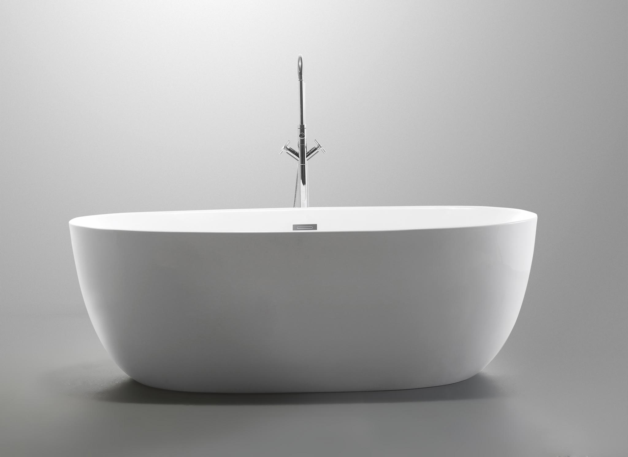 Litet badkar 140cm | Fristående badkar i akryl | Persefone