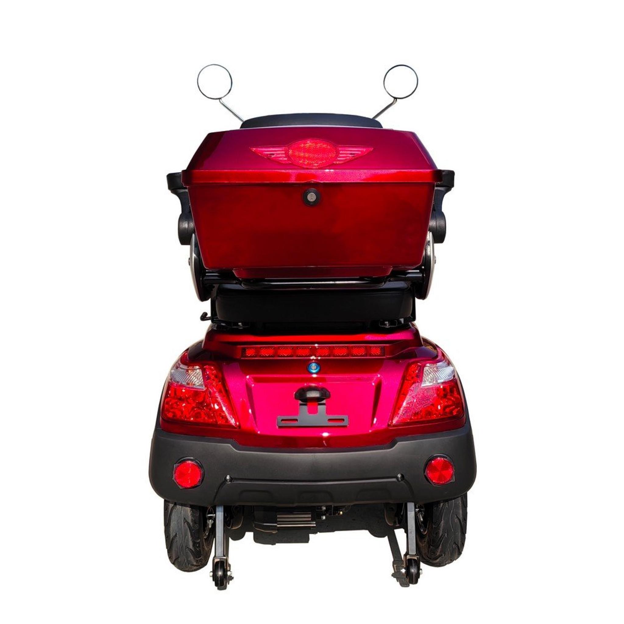 Elektrisk 4-Hjuls Promenadskoter | Tyst & Kraftfull | Miljövänlig