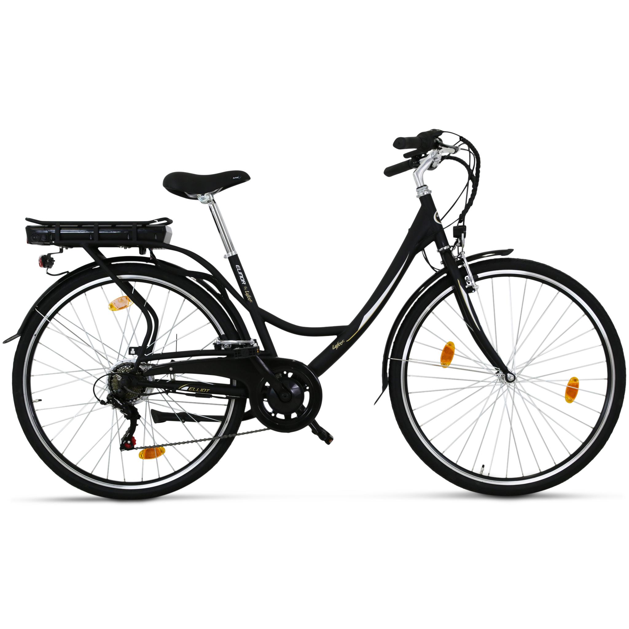 Elcykel Dam 28 tum 7vxl med cykeldator - Outl1