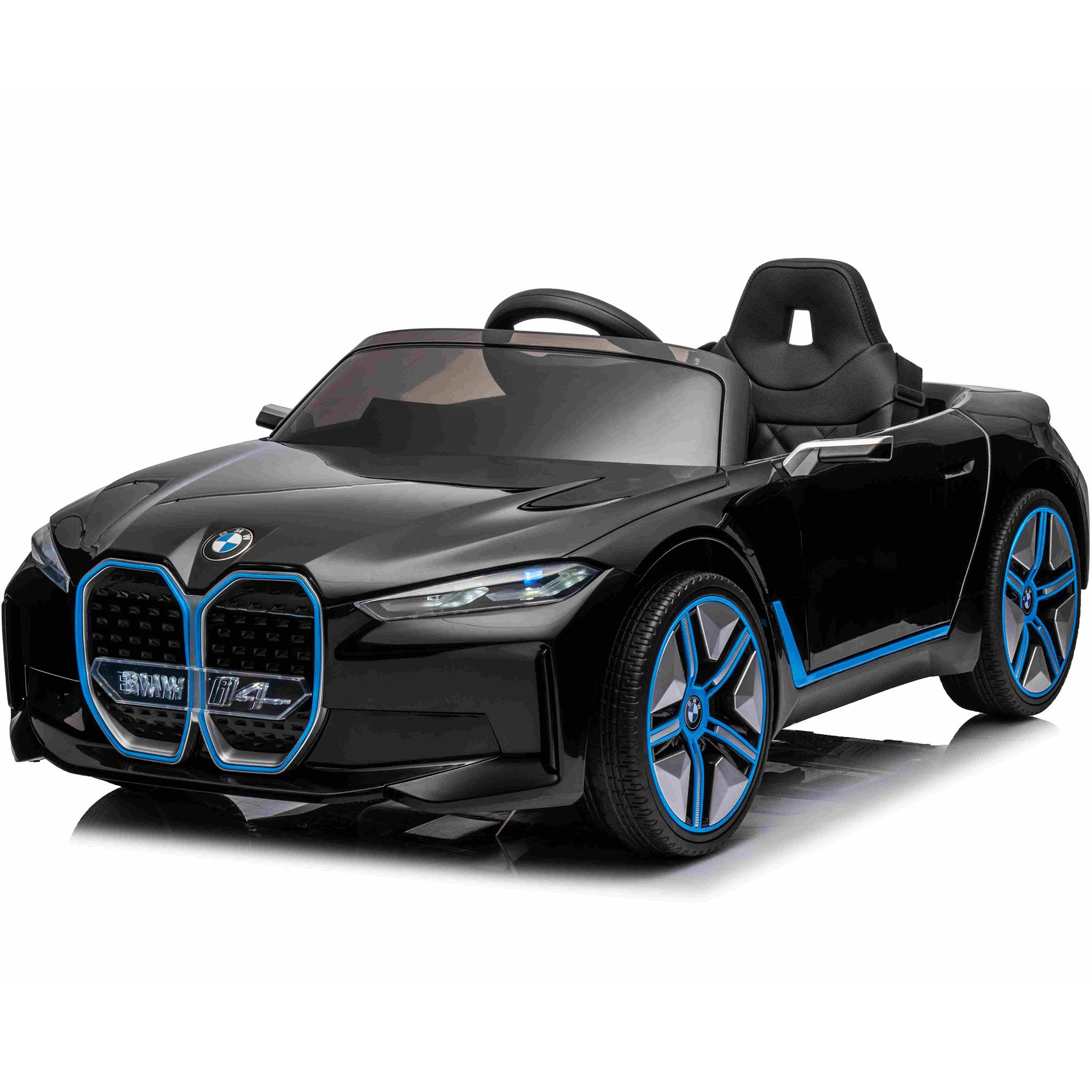 Elbil för barn BMW i4 | 12V - 2x25W | 7Ah | Svart