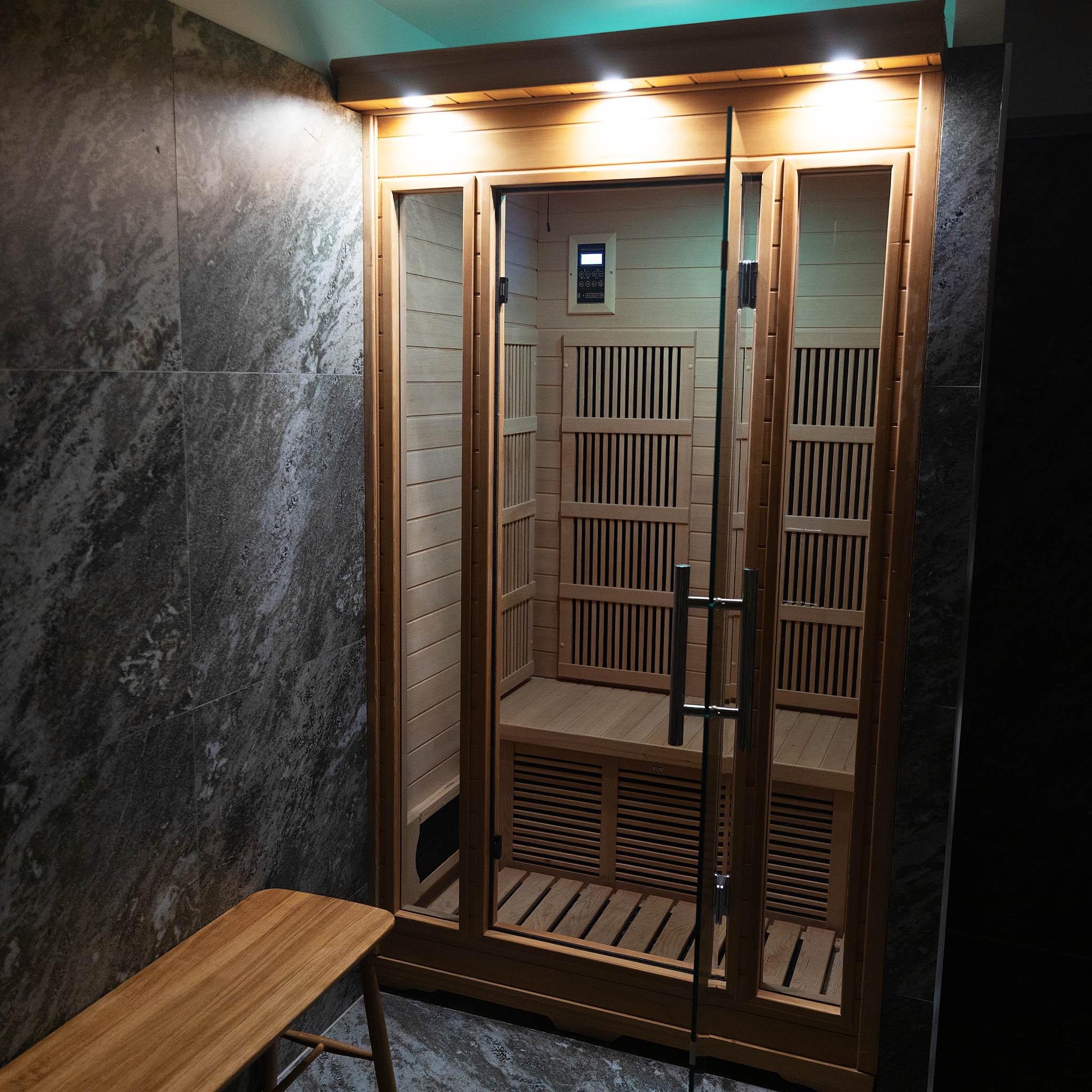 IR basturum - 1-2 personer | Fullhöjd 210cm | Hamina | Köp på Outl1