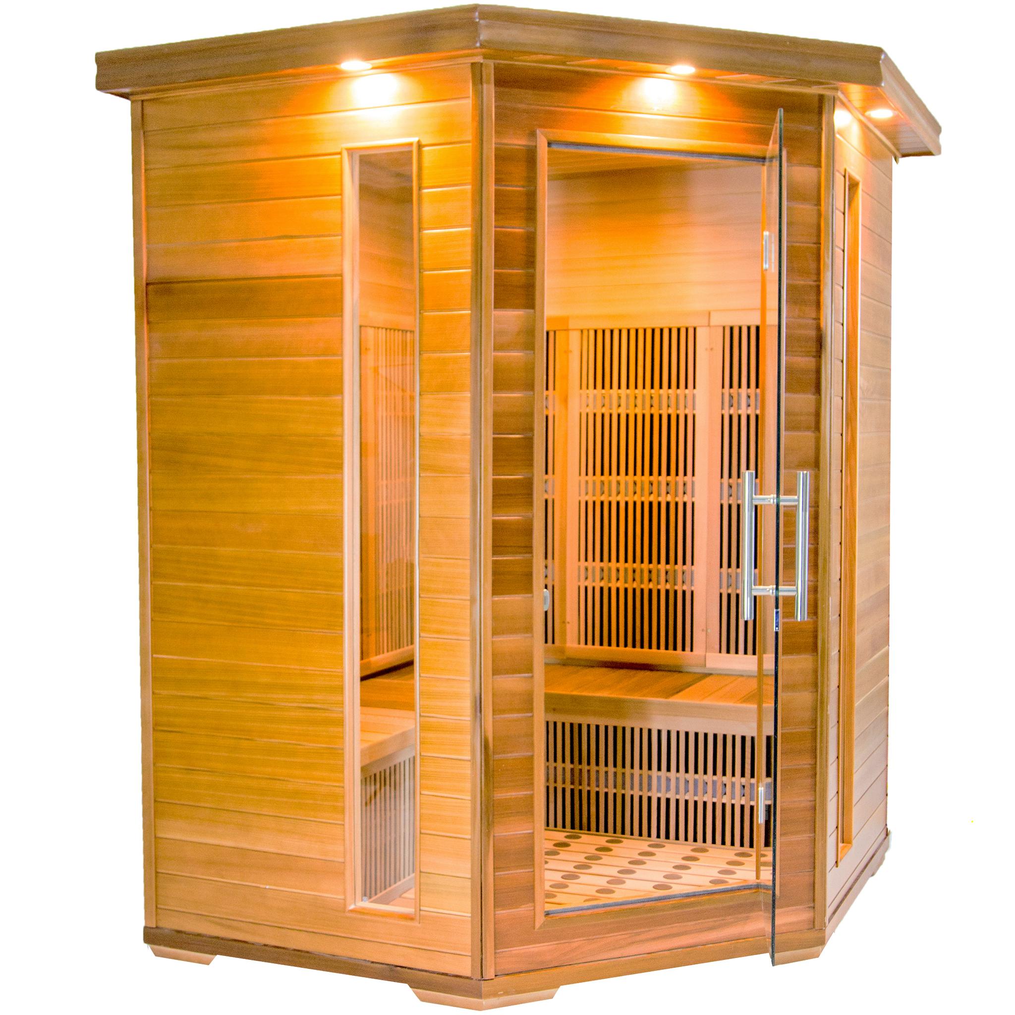 Infraröd bastu - 5 personer | Fullhöjd 210cm | Saarijärvi | Outl1