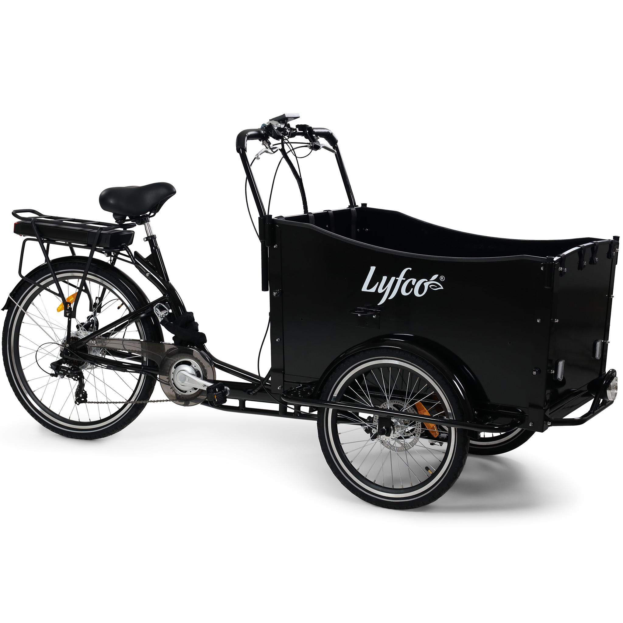 Lådcykel El | 6 växlar | 250W - 16Ah LG-batteri | Lyfco | Outl1