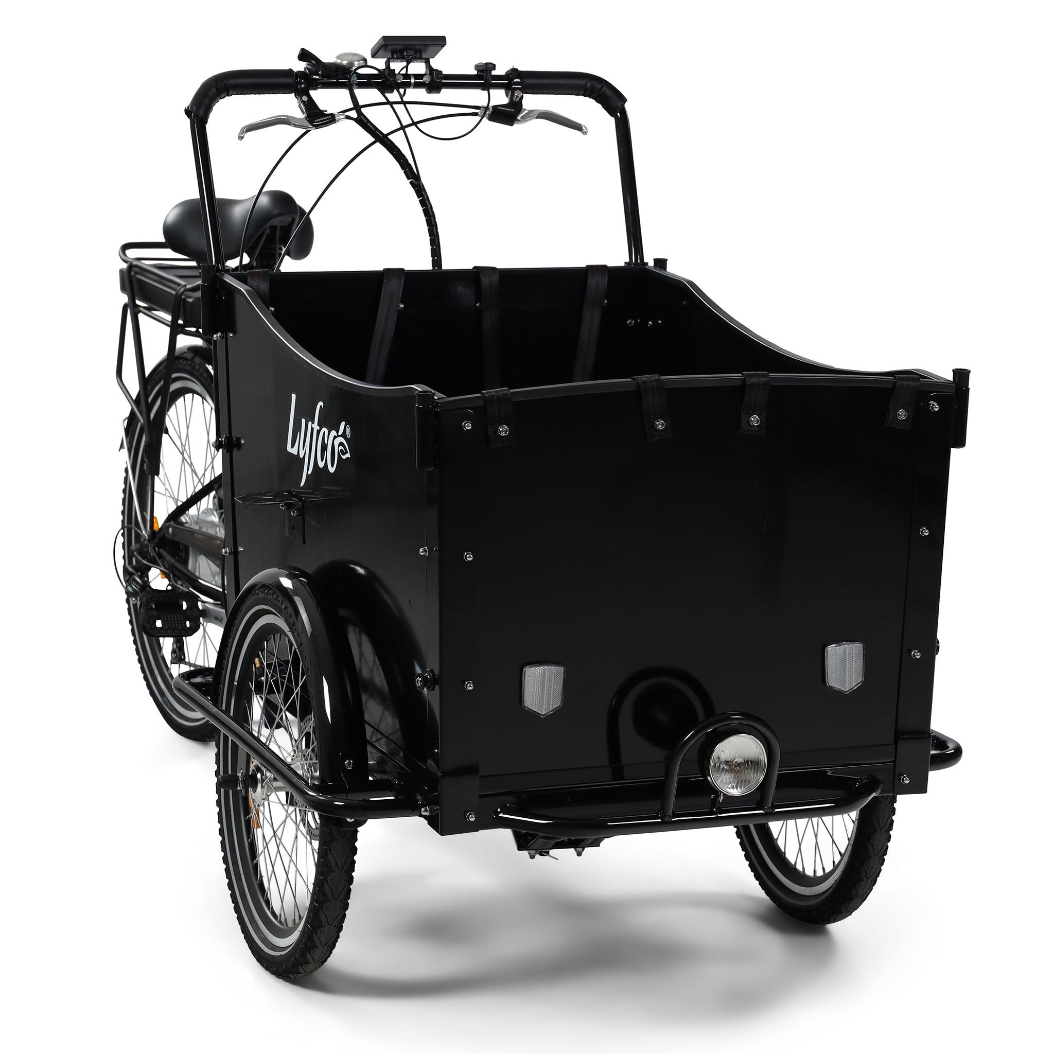 Lådcykel El | 6 växlar | 250W - 16Ah LG-batteri | Lyfco | Outl1