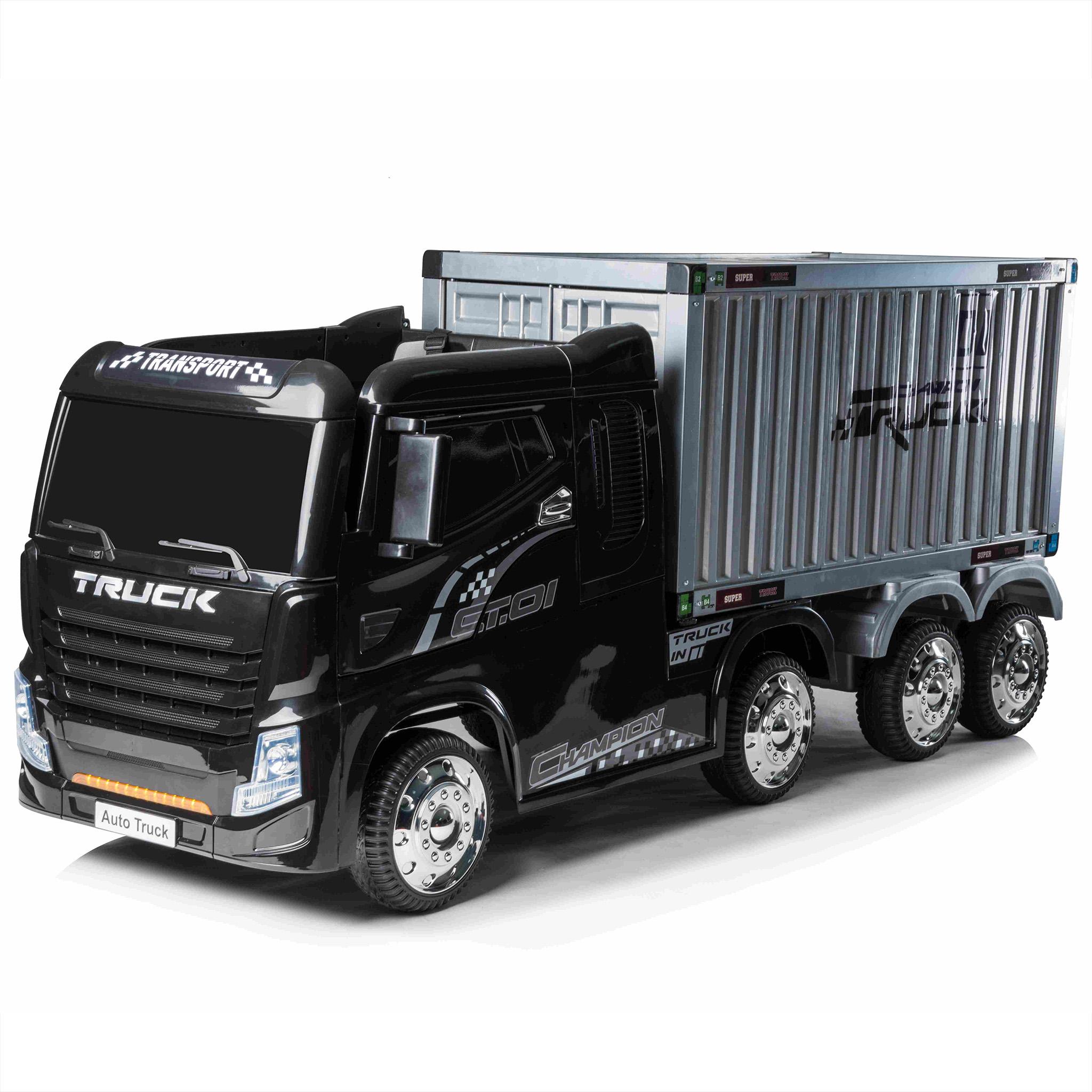 Lastbil med container | Elbil för barn | Köp hos Outl1