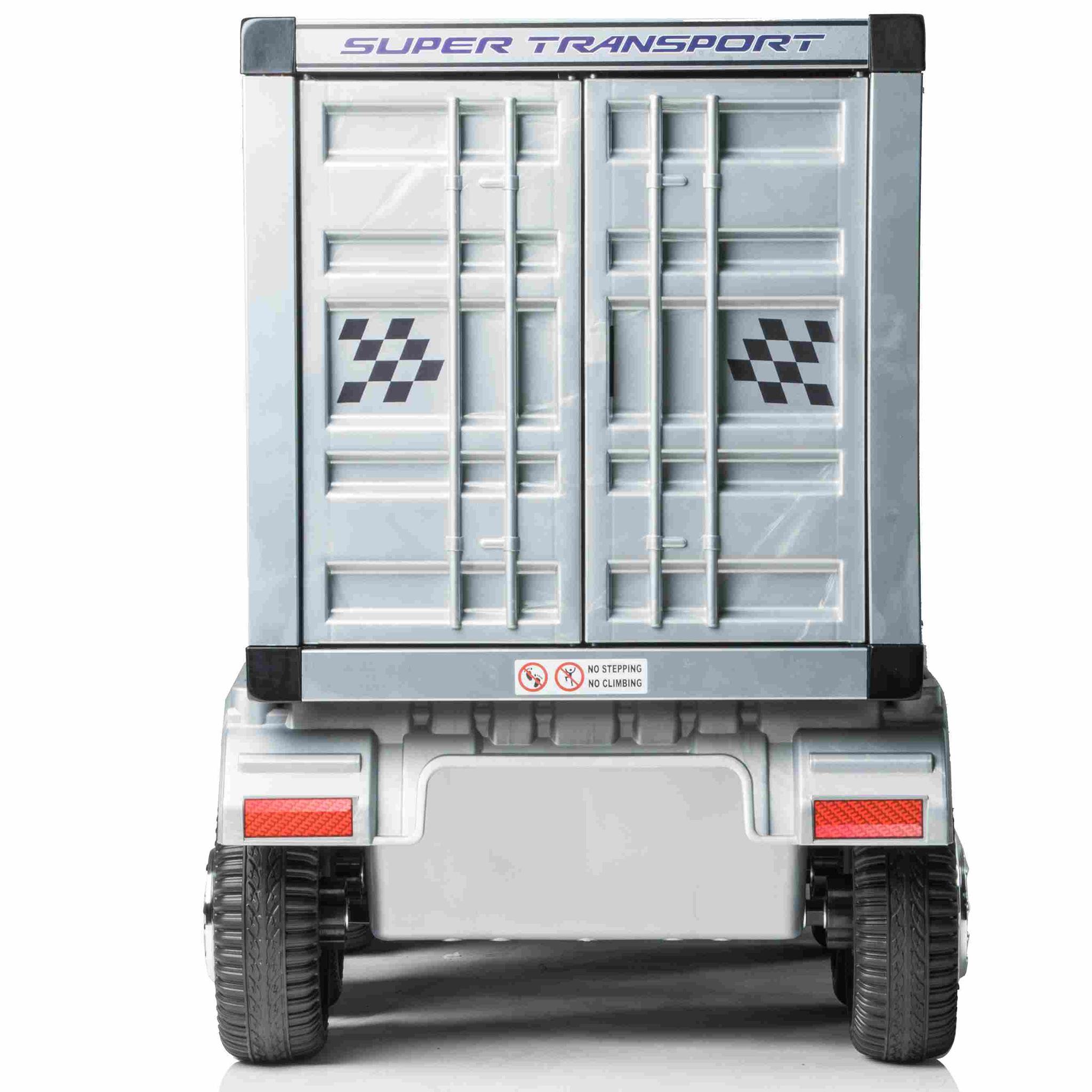 Lastbil med container | Elbil för barn | Köp hos Outl1