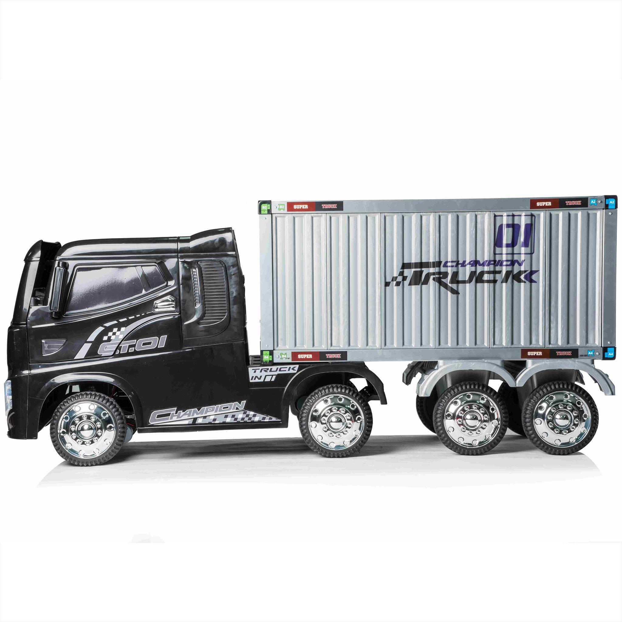 Lastbil med container | Elbil för barn | Köp hos Outl1