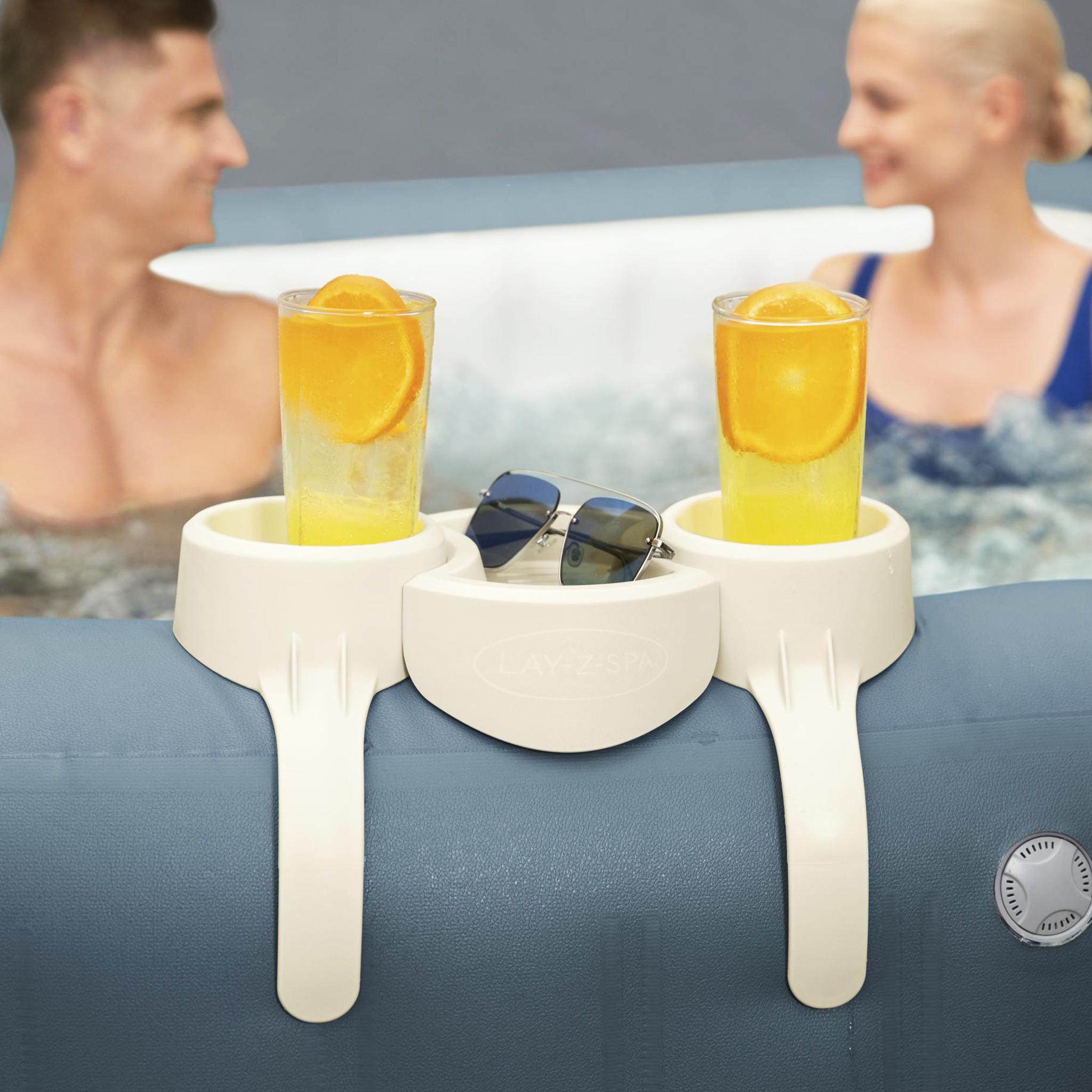 Lay-Z-Spa dryckeshållare för uppblåsbart spabad | Köp på Outl1