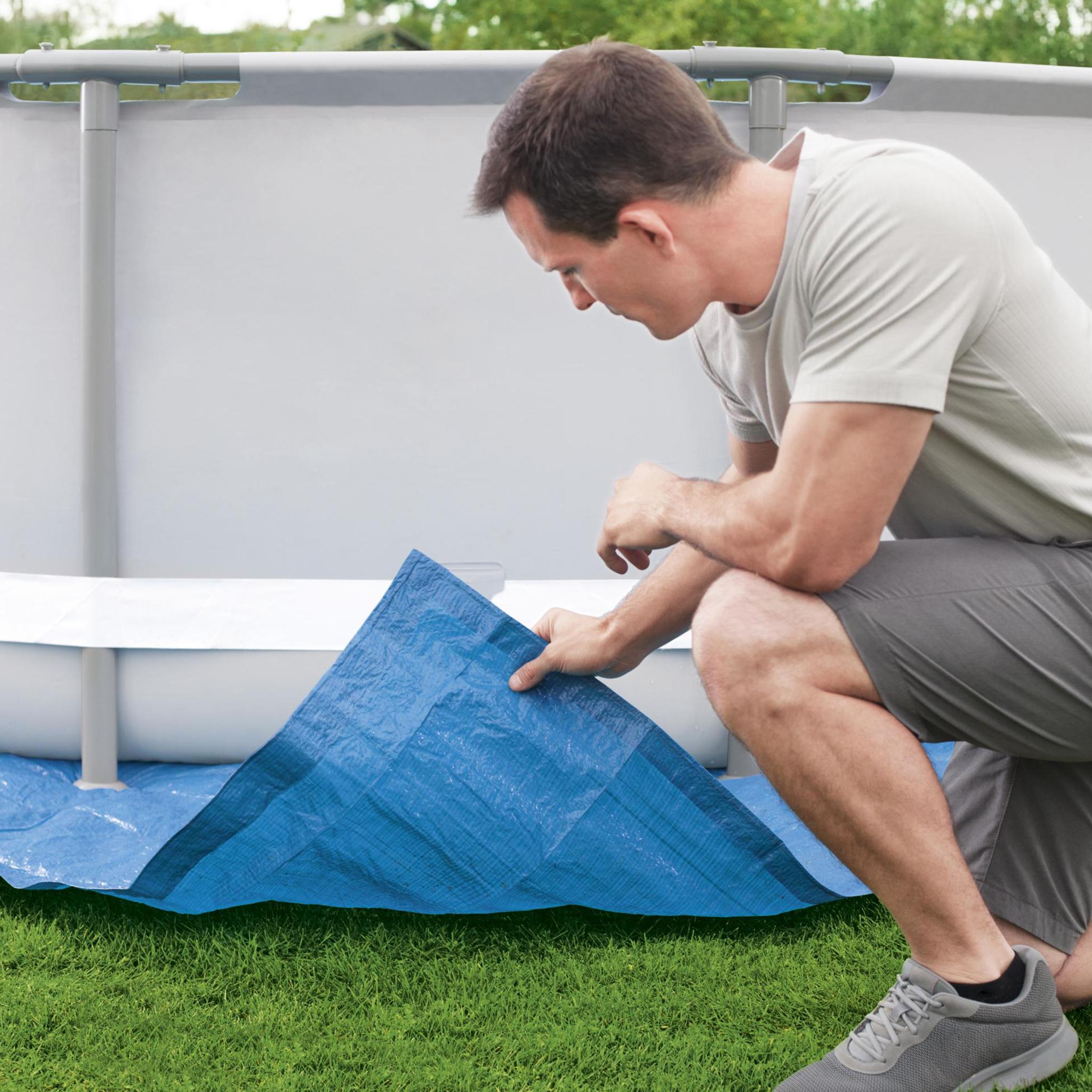 Flowclear markduk för 4,57m pool | 40-70% lägre pris | Outl1