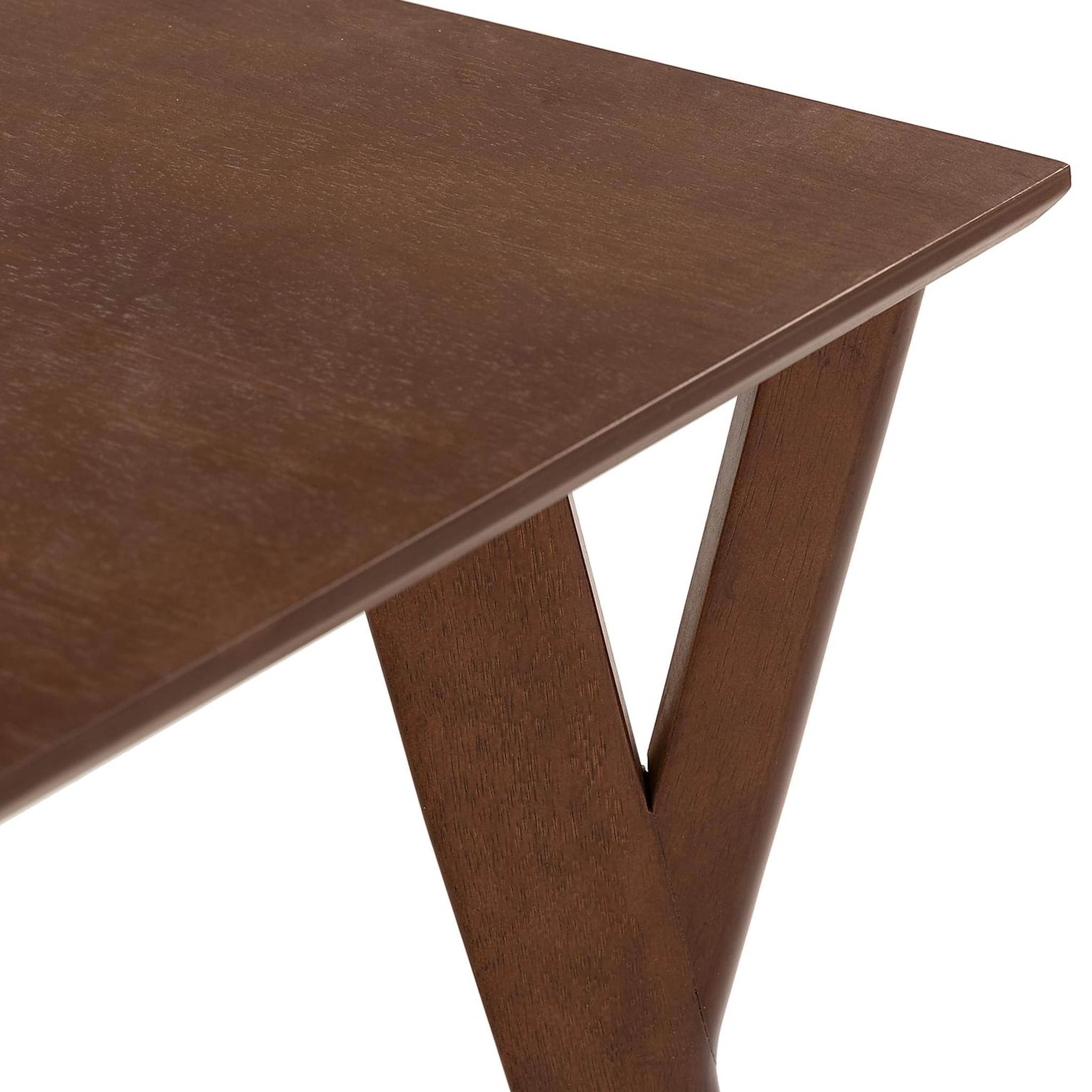 Förlängningsbart matbord | Gummiträ | Gånarp