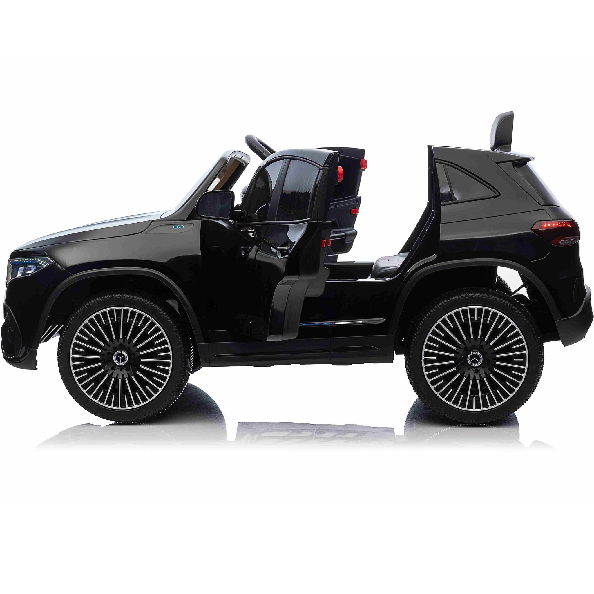 Elbil för barn Mercedes EQA | 12V - 35w | 10Ah | Svart