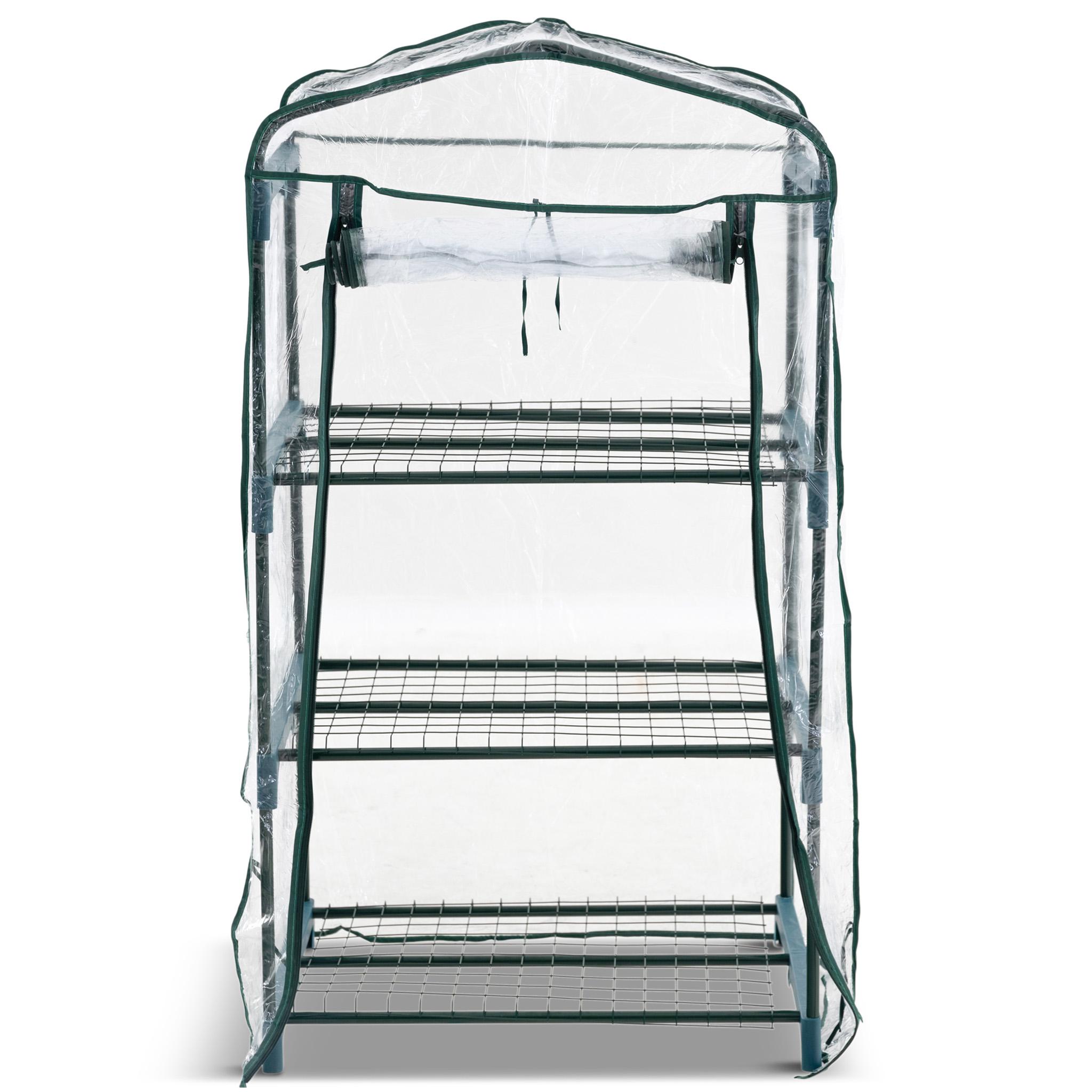 Miniväxthus 0,3m² | Stålram med plastöverdrag | Köp hos Outl1