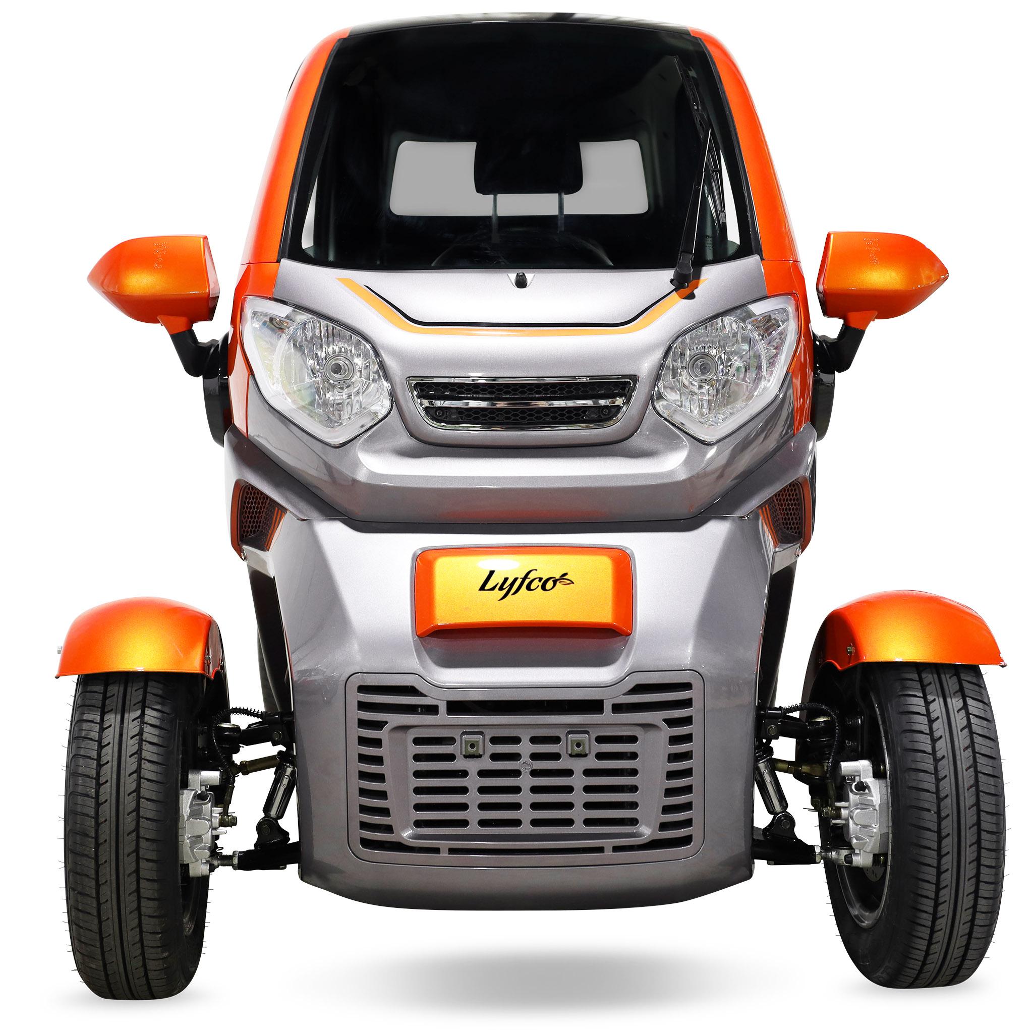 Elektrisk mopedbil 3000 W fyrhjulig | Moped klass 1 | 45 km/h