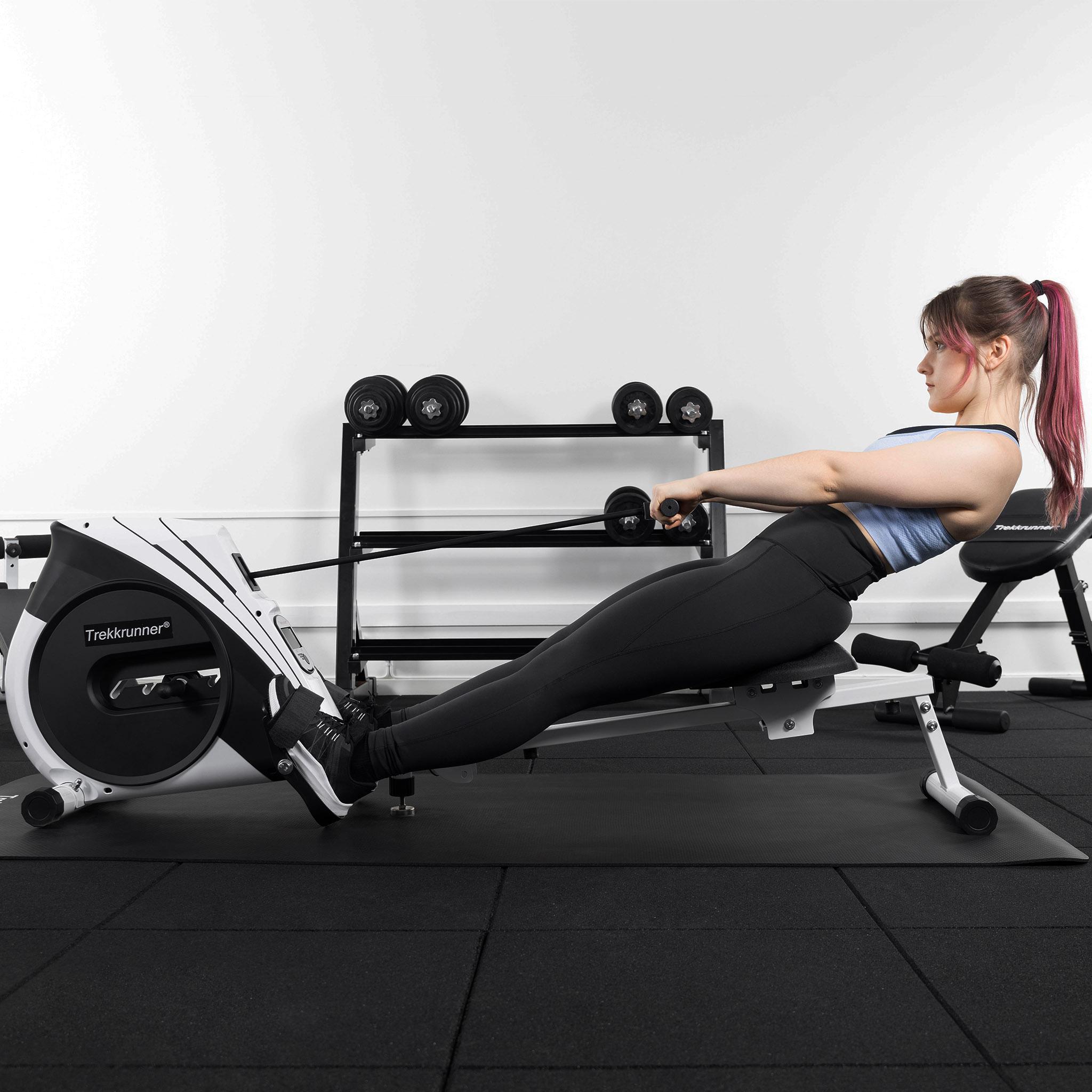 Hopfällbar roddmaskin för hemmabruk | Repmotstånd | Trekkrunner R-7109