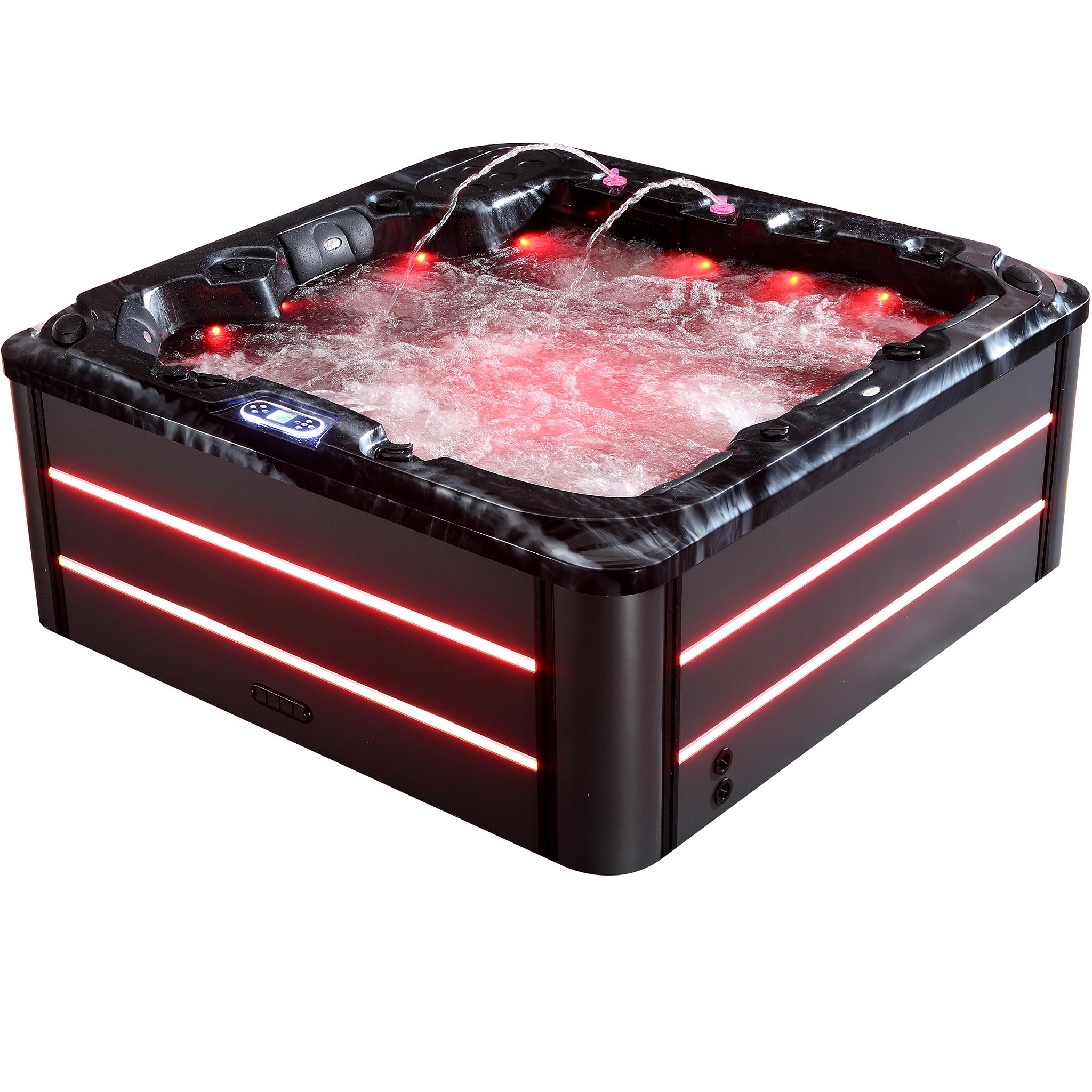 Spabad Vivid Dreams WiFi - 5-6 personer | Black edition | Lyfco