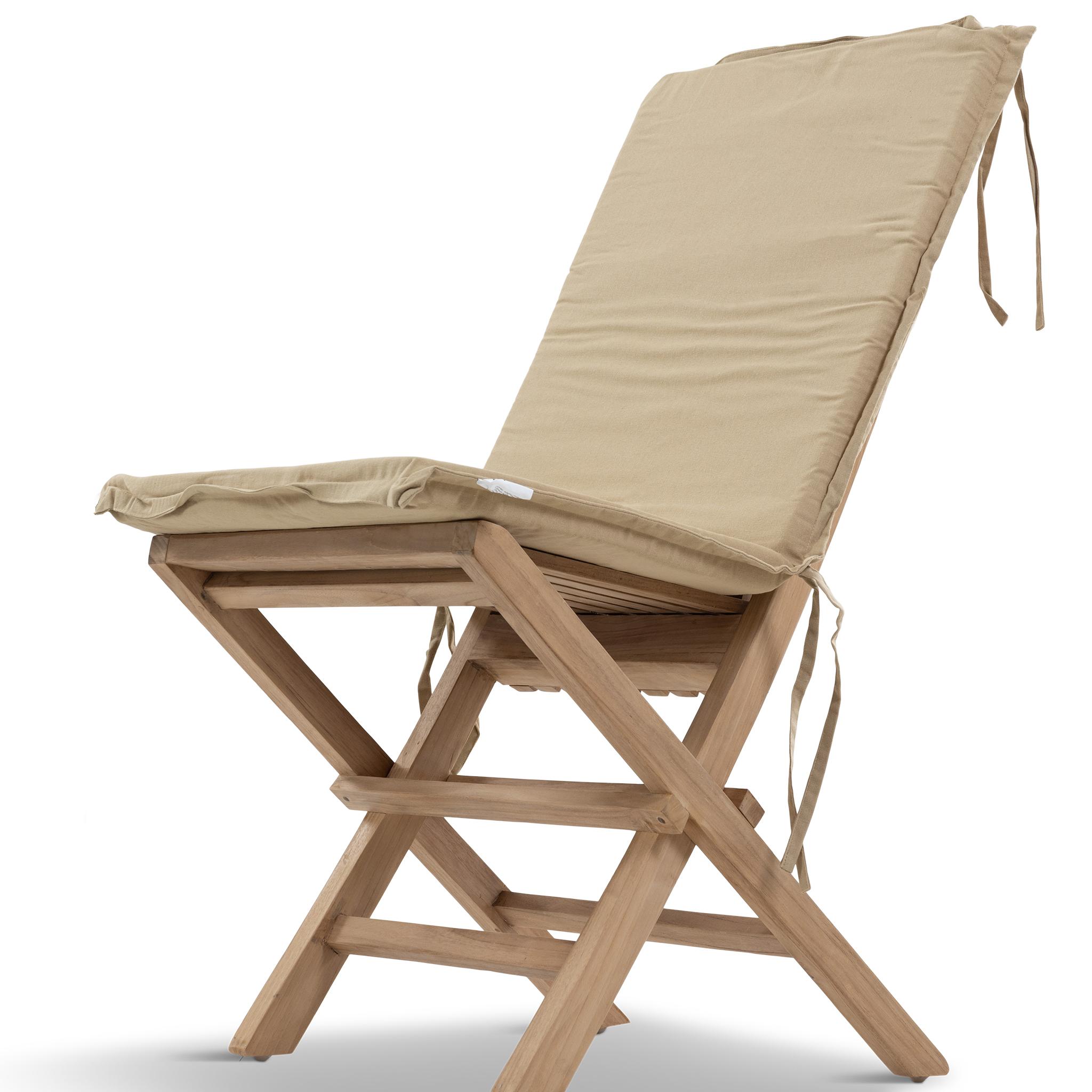 Stolsdynor till trädgårdsstolar - Beige