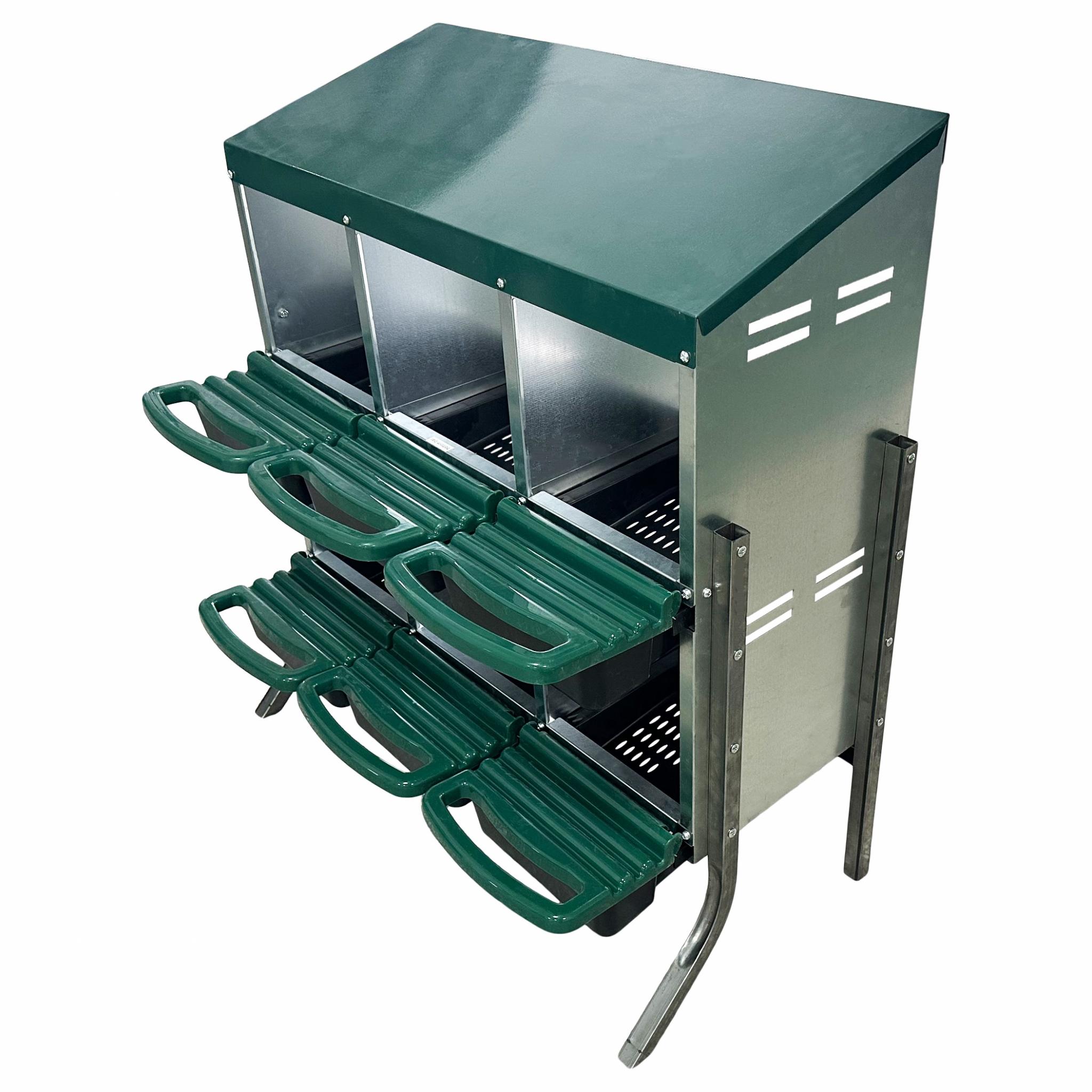 Värprede med 6 fack | Robust galvaniserat stål | Köp hos Outl1