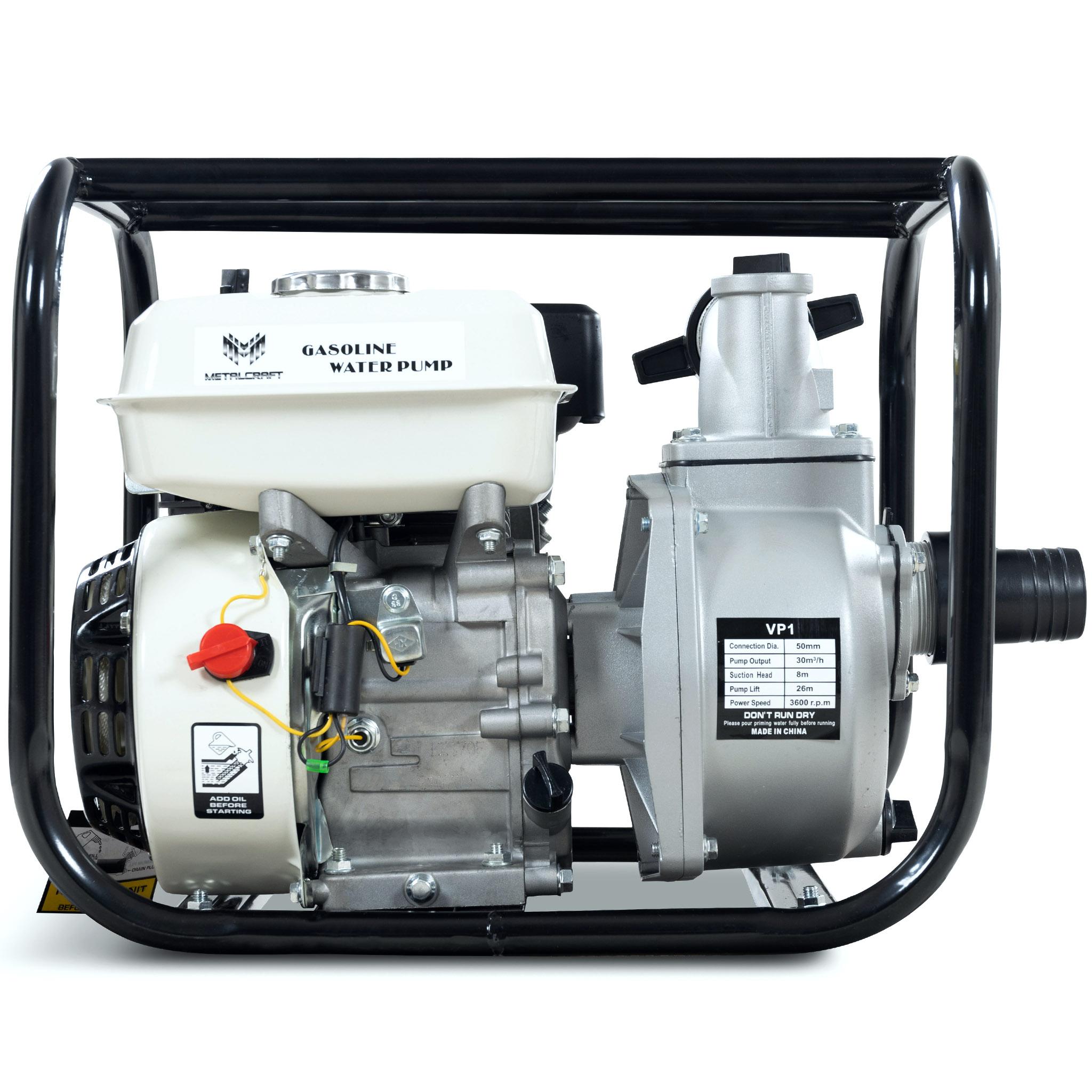 Bensindriven vattenpump 5,5HK 50mm (2") | Köp på Outl1