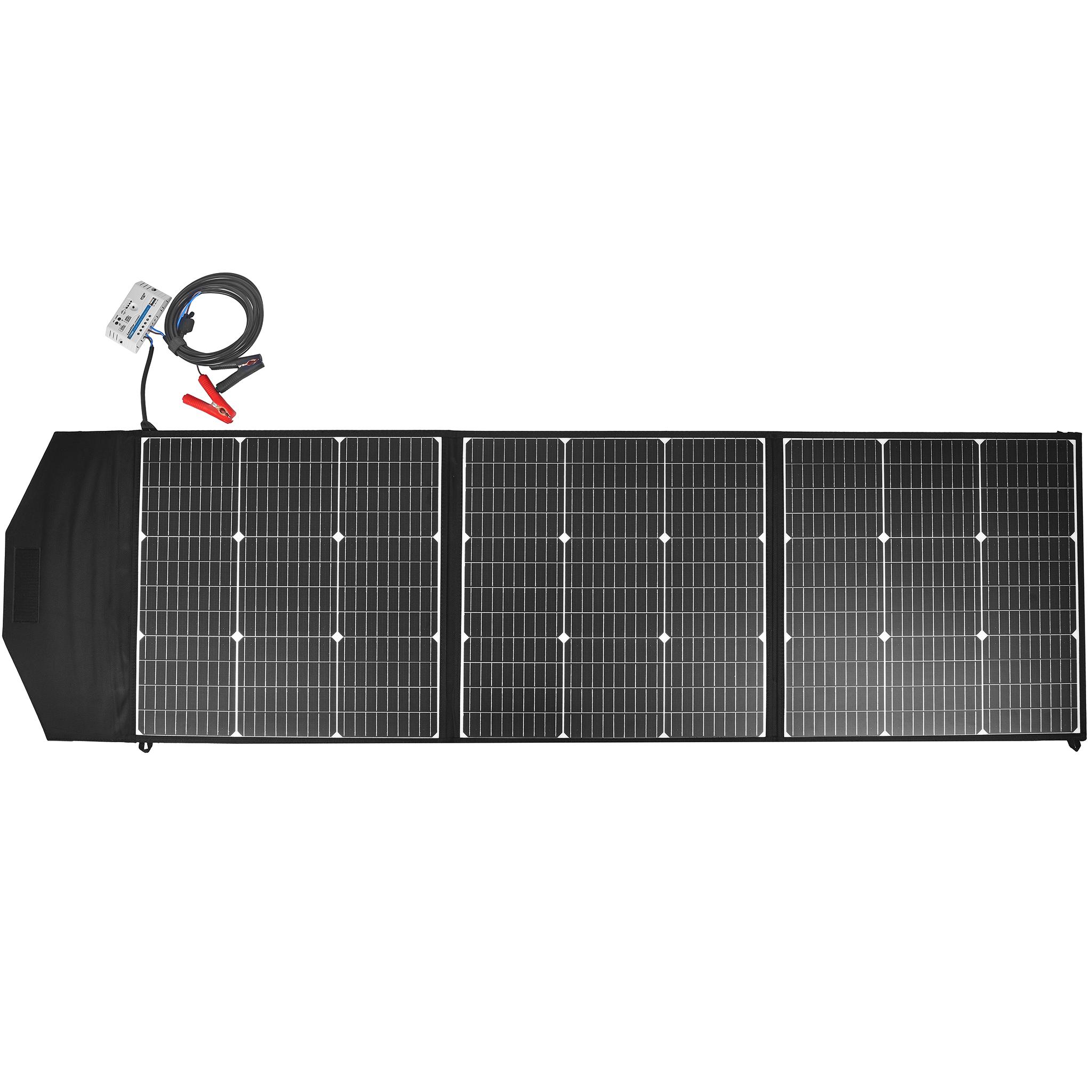 Solceller / Solpanel 150W med väska | Vikbar | Portabel | Outl1