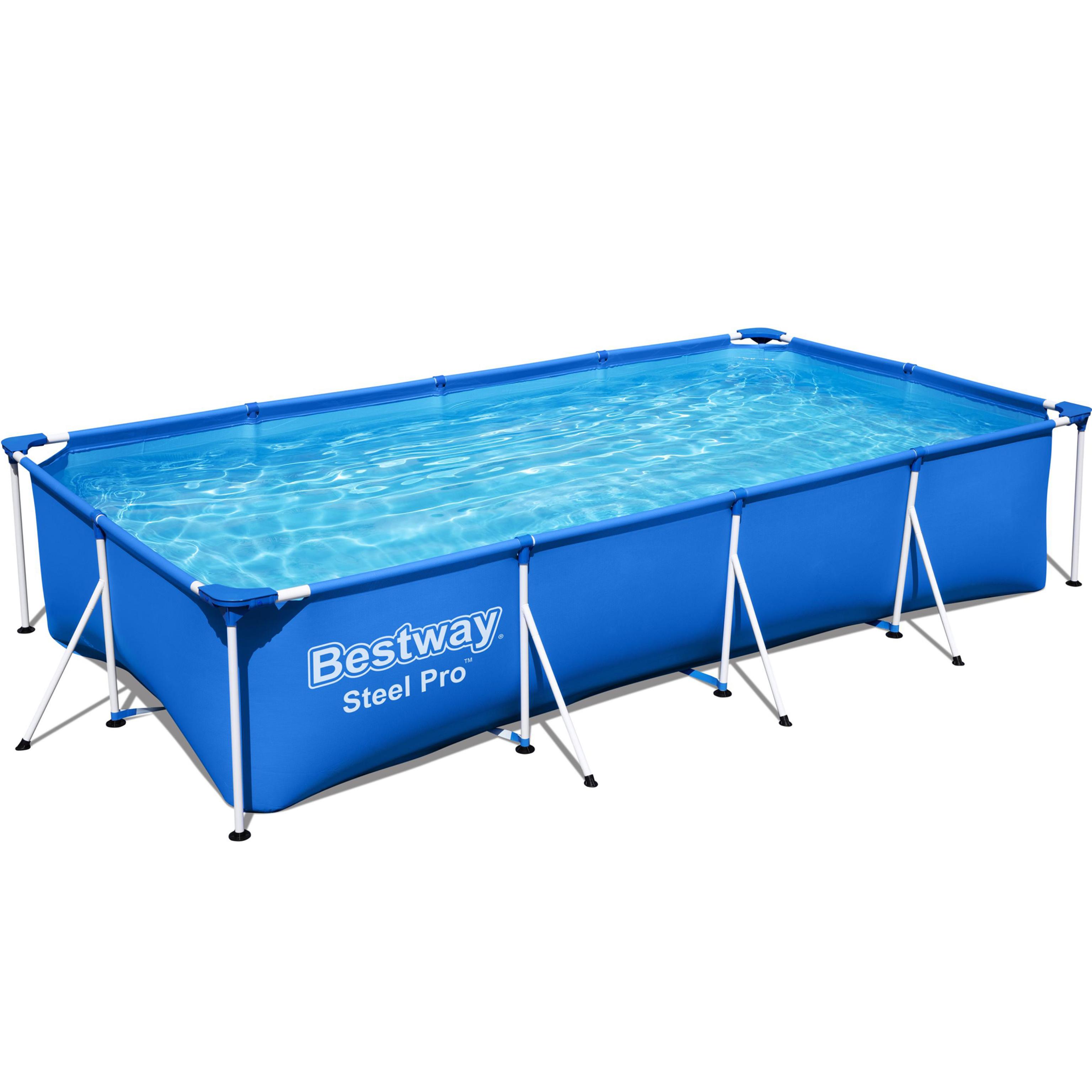 Ovanmarkpool 4x2 meter - Bestway Steel Pro