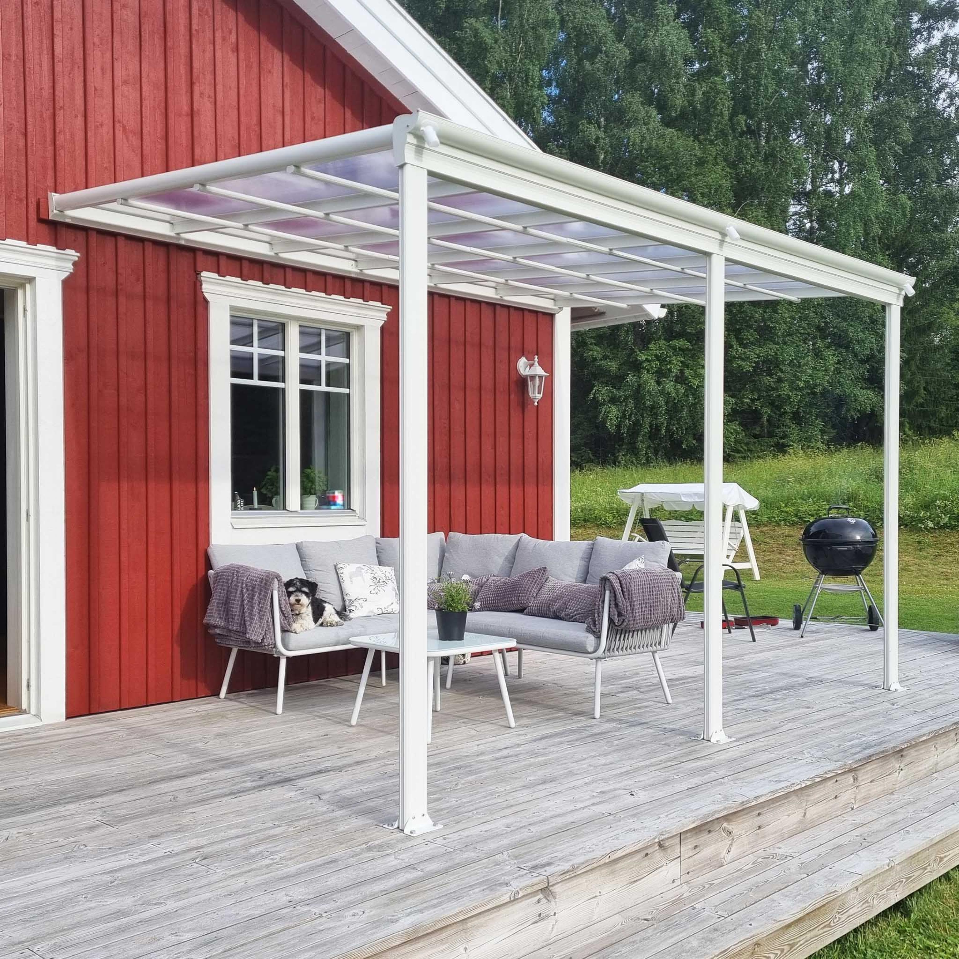 Altantak 3.7x2.5m | Extra hög | Kanalplast / Aluminium | Köp hos Outl1