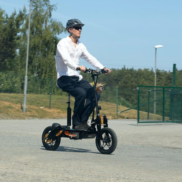 Elscooter 3000W Premium | 60 km/tim | Ståplatta i aluminium | Lyfco