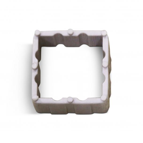 Fäste för sidokåpa till markis