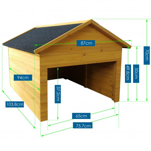 Garage till robotgräsklippare