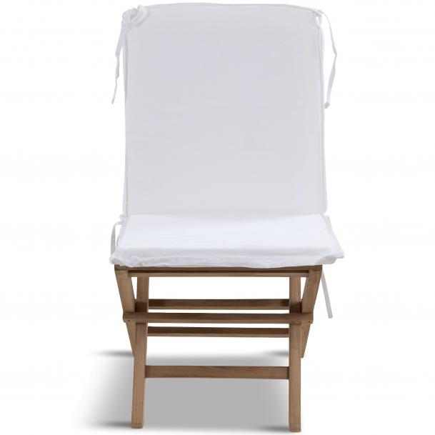 Stolsdynor till trädgårdsstolar - Vit