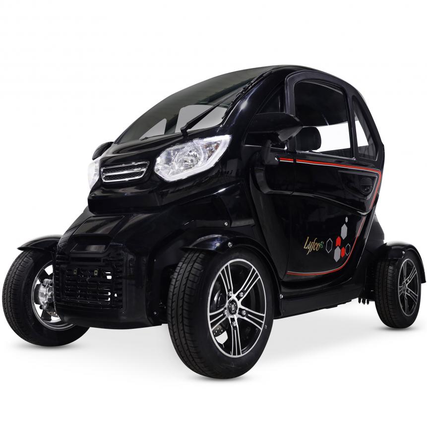 Elektrisk mopedbil 3000 W fyrhjulig | Moped klass 1 | 45 km/h