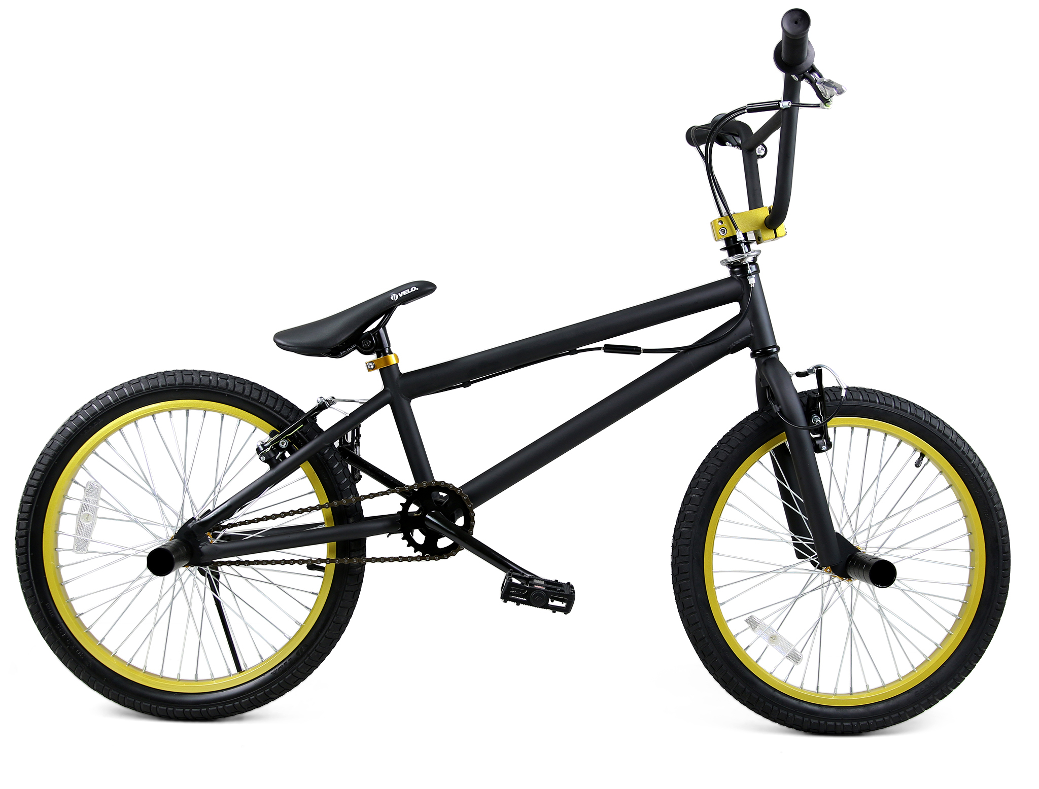 Snygg street BMX cykel i tuff custom färg