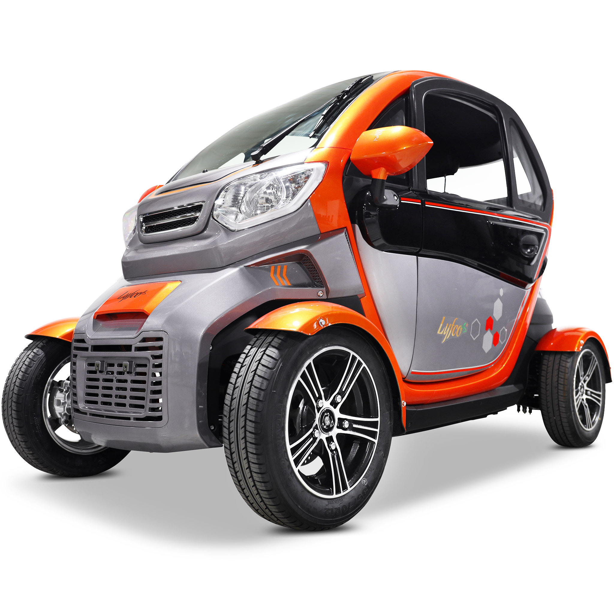 Elektrisk mopedbil 3000 W fyrhjulig | Moped klass 1 | 45 km/h