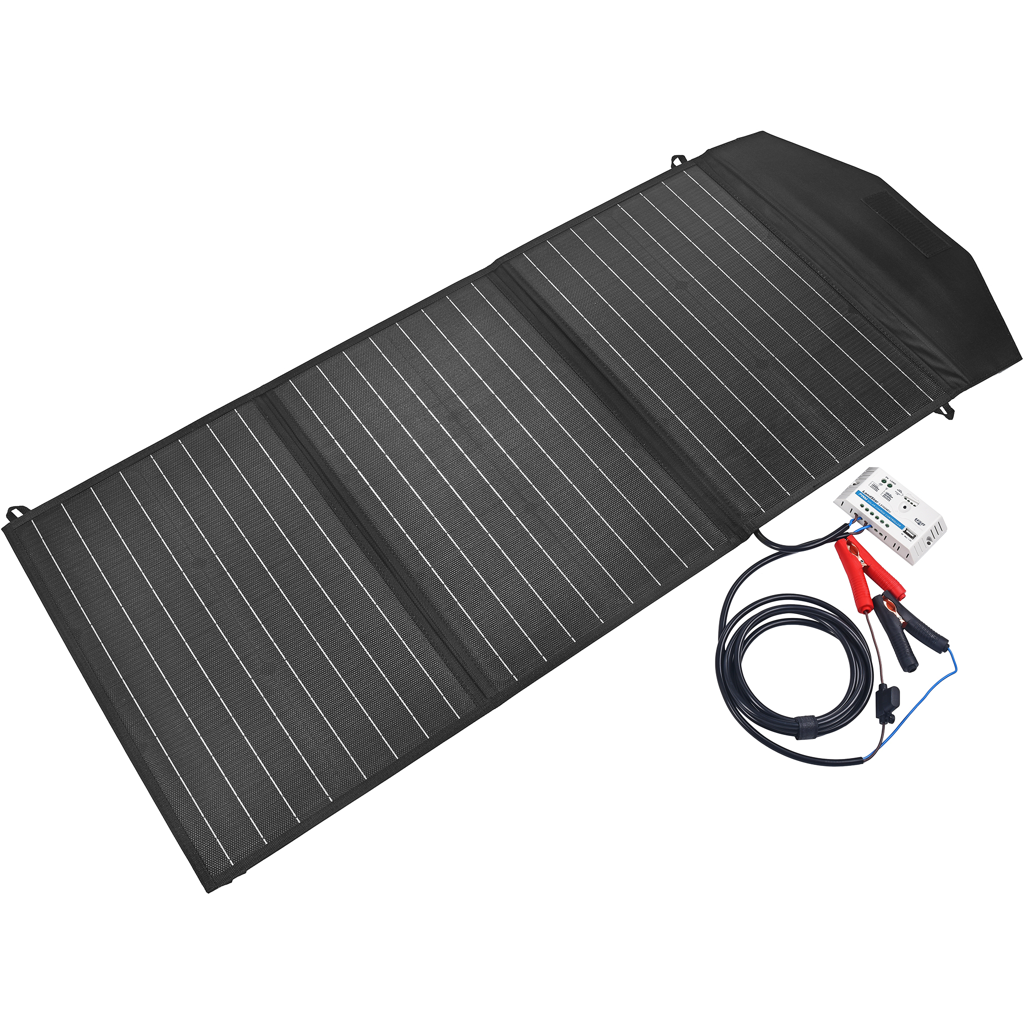Solceller / Solpanel 90W med väska | Vikbar | Portabel | Outl1