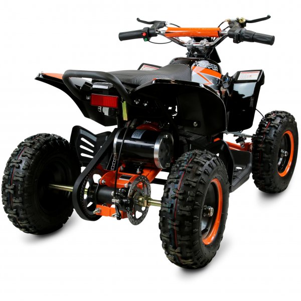 El fyrhjuling | ATV för barn 1000W | Svart/orange | Köp på Outl1