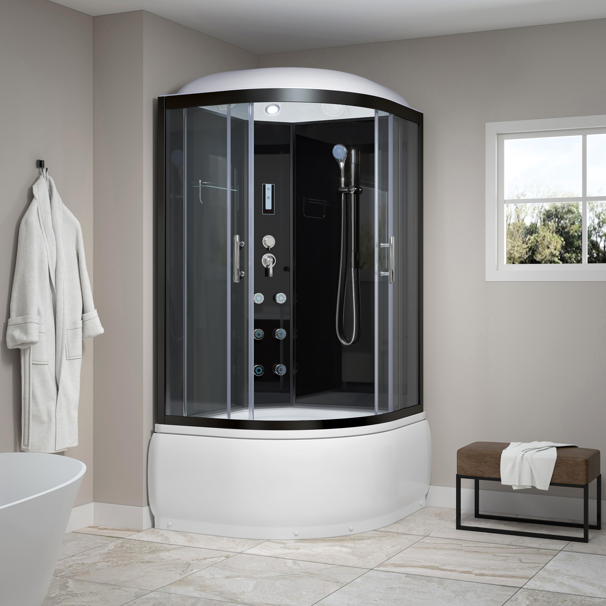 Duschkabiner - Stora, Snygga & i olika mått | Activeinterior.se